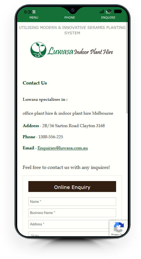 Luwasa Indoor Plant Hire - Platinum SEO