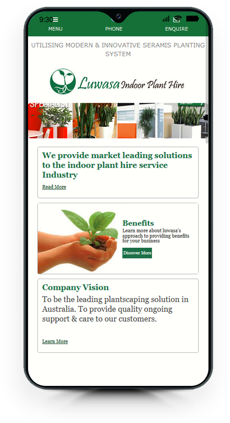 Luwasa Indoor Plant Hire - Platinum SEO